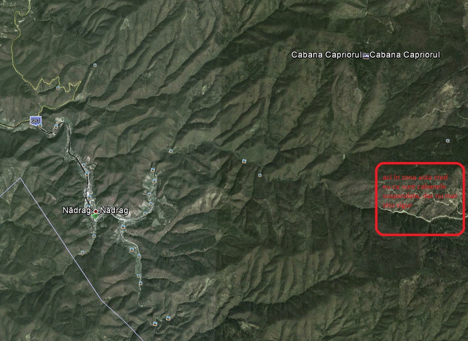 Informatii zona Nadrag, Timis - Cabanele suspendate & Refugiul "Emilian ...